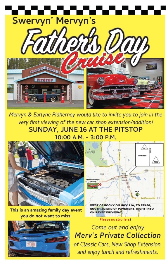 Merv Pidherney's Fathers Day Cruise - Car Shop! - Pidherney's Trucking Ltd.
